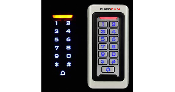 EC-9100 EUROCAM DIŞ MEKAN KARTLI VE ŞİFRELİ GEÇİŞ CİHAZI